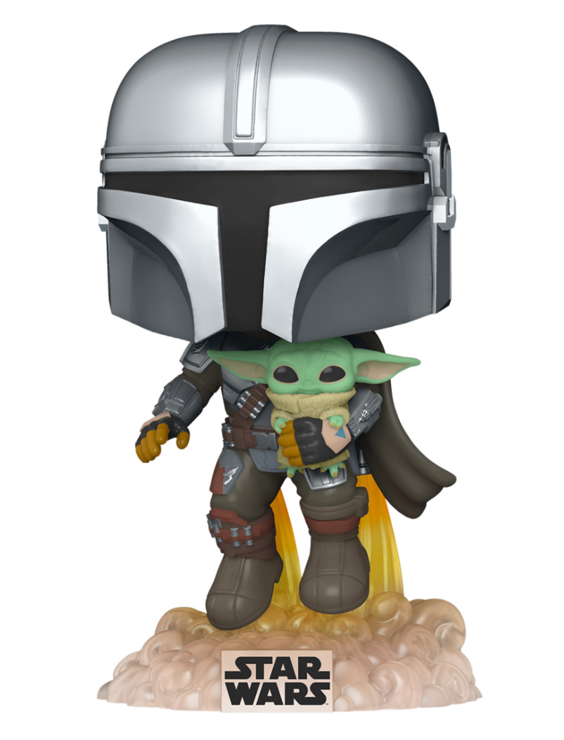 Figurka Star Wars: The Mandalorian - Mando with Jet Pack (Funko POP ...