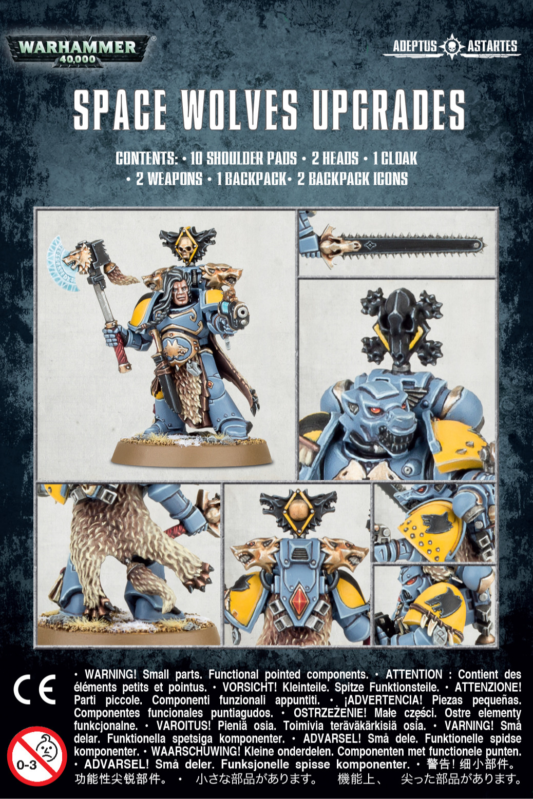 W40k: Space Wolves Upgrades - Xzone.cz