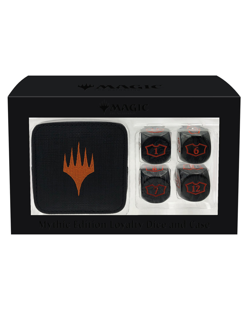 Kostky Magic: The Gathering - Mythic Edition Loyalty Dice and Case
