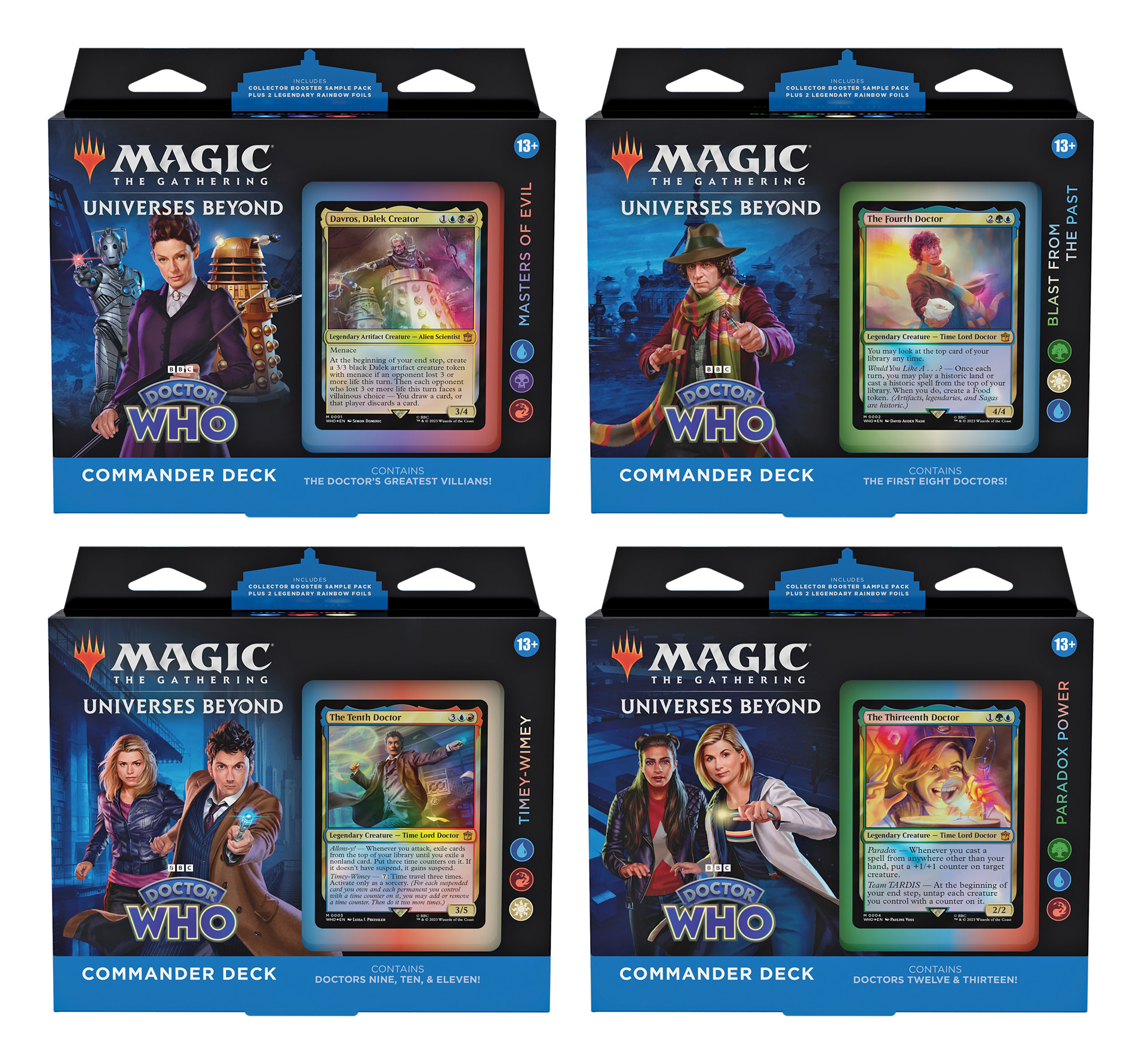 Karetní hra Magic: The Gathering Universes Beyond - Doctor Who - Com