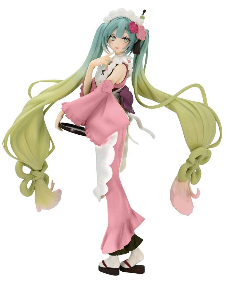 Figurka Vocaloid - Hatsune Miku Matcha Green Tea Parfait 20 cm (FuRyu
