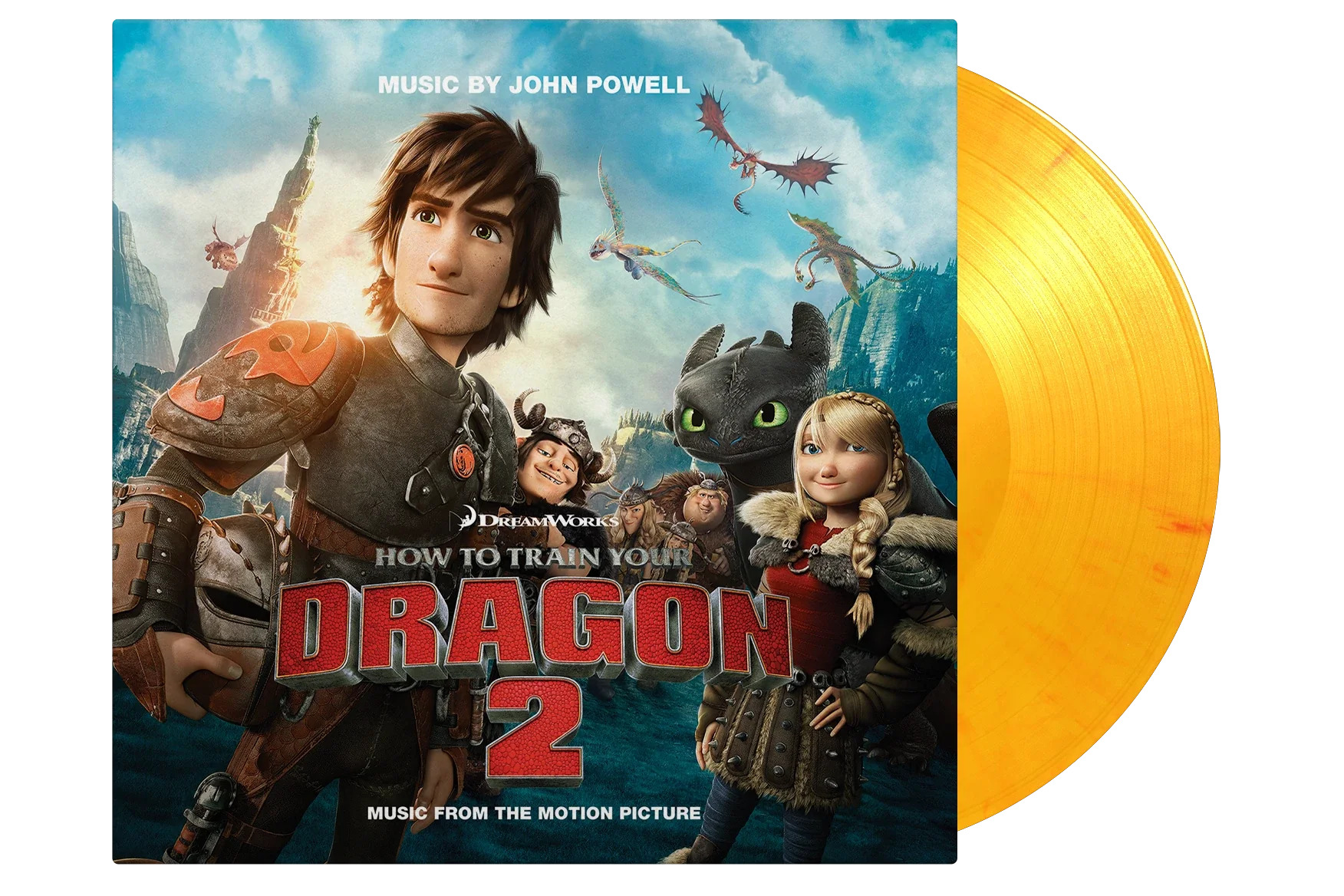 Oficiální soundtrack How To Train Your Dragon 2 na 2x LP - Xzone.cz
