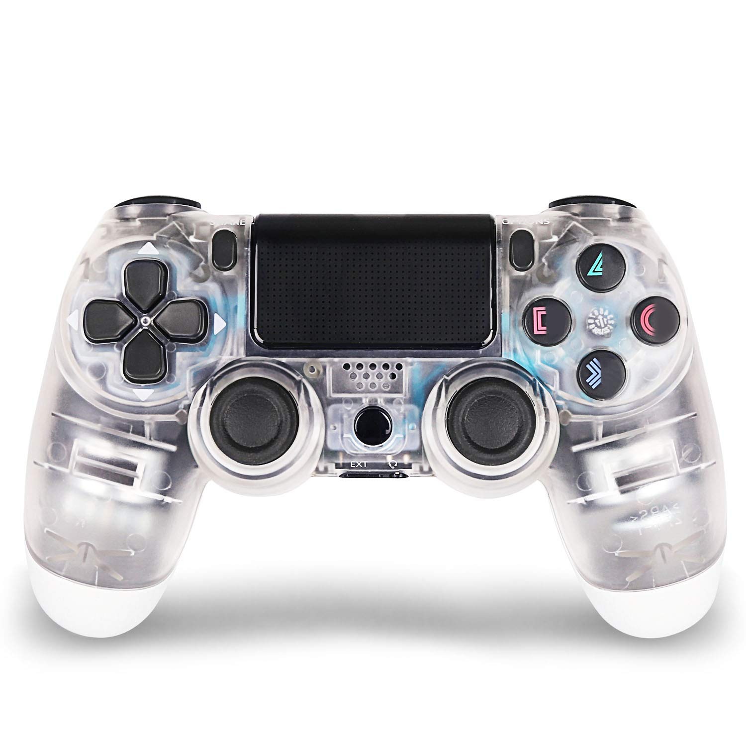 DualShock 4 ovladač - Crystal (průhledný) V2 (PS4) - Xzone.cz