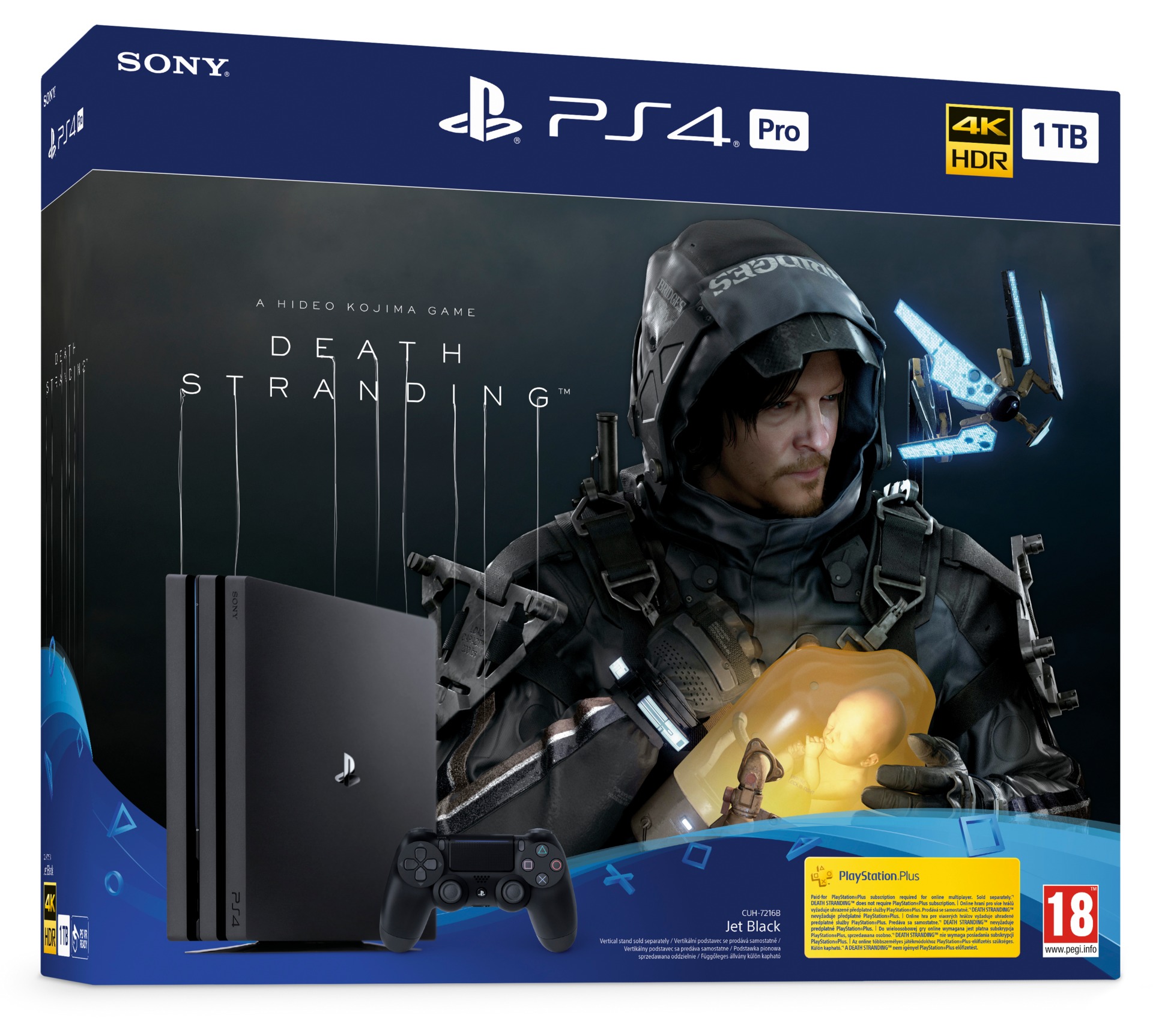 Konzole PlayStation 4 Pro 1TB + Death Stranding (PS4) - Xzone.cz