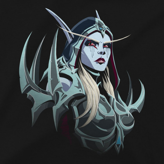 Tričko World of Warcraft - Shadowlands Banshee Queen - Xzone.cz