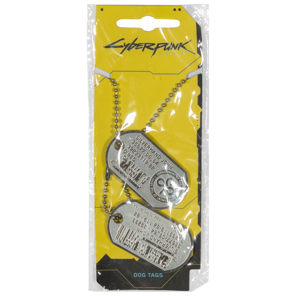 Psí známky Cyberpunk 2077 - Johnys Army Dog Tags - Xzone.cz