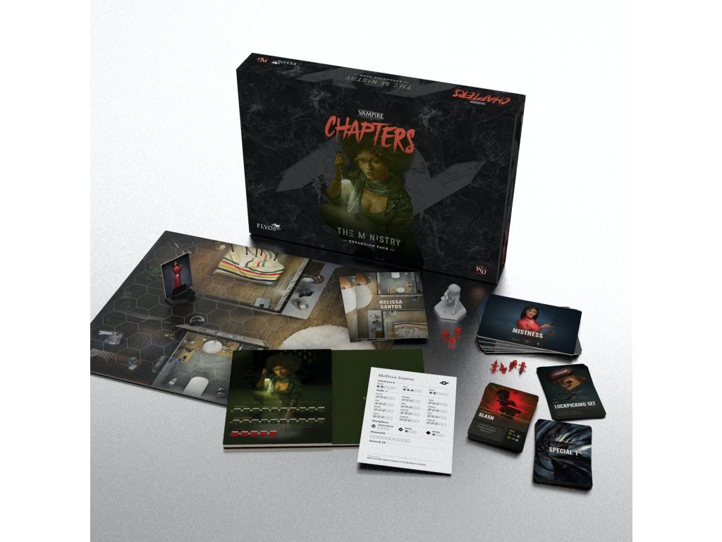 Stolová hra Vampire: The Masquerade – Chapters: The Ministry Expansion ...
