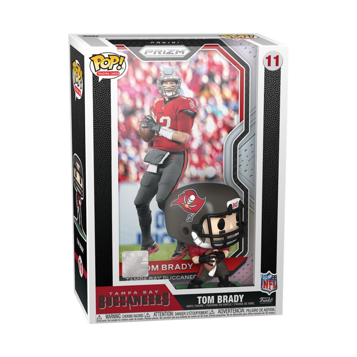 Figurka NFL - Tom Brady (Funko POP! Trading Cards 11) - Xzone.cz