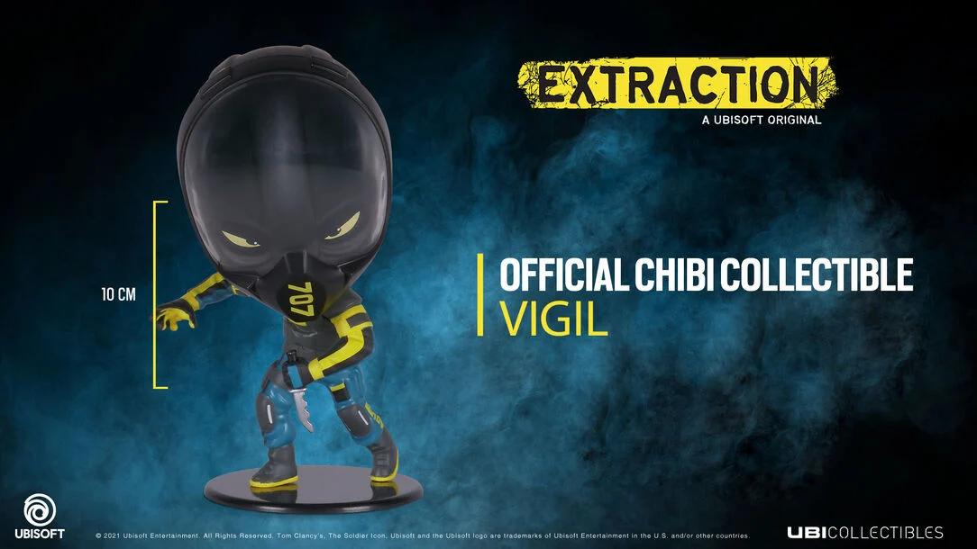 Figurka Rainbow Six: Extraction - Vigil (Chibi) - Xzone.cz