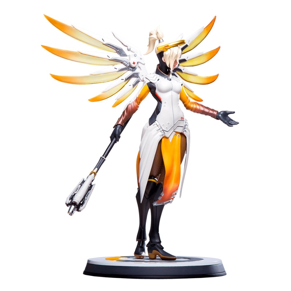 Soška Overwatch - Mercy Premium Statue 33 cm - Xzone.cz
