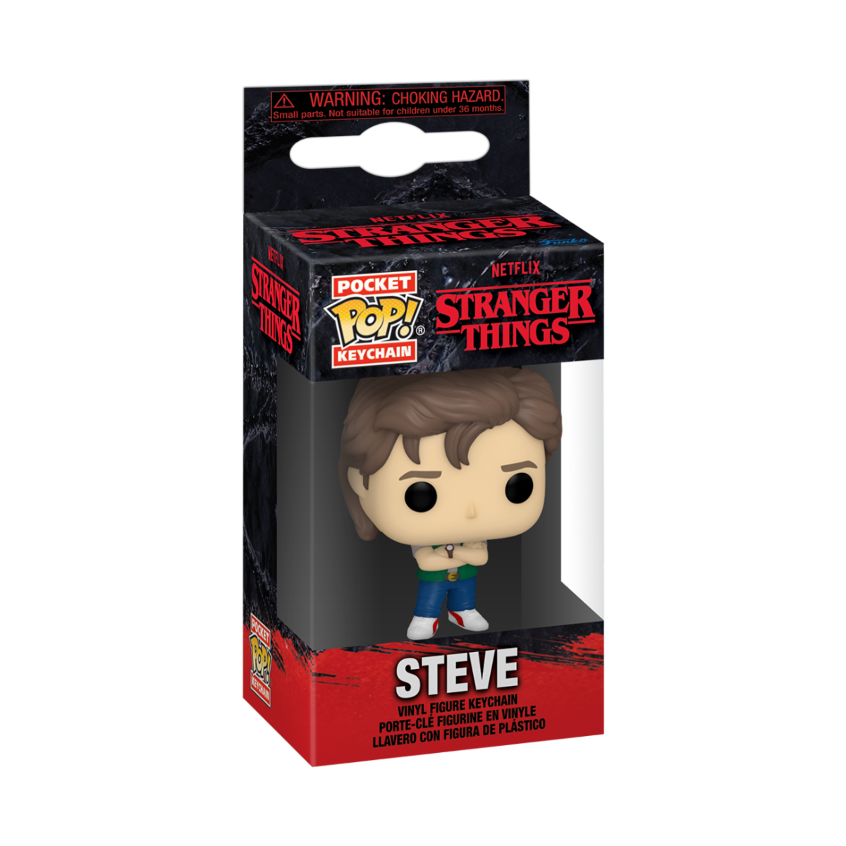 Klíčenka Stranger Things - Steve (Funko) - Xzone.cz