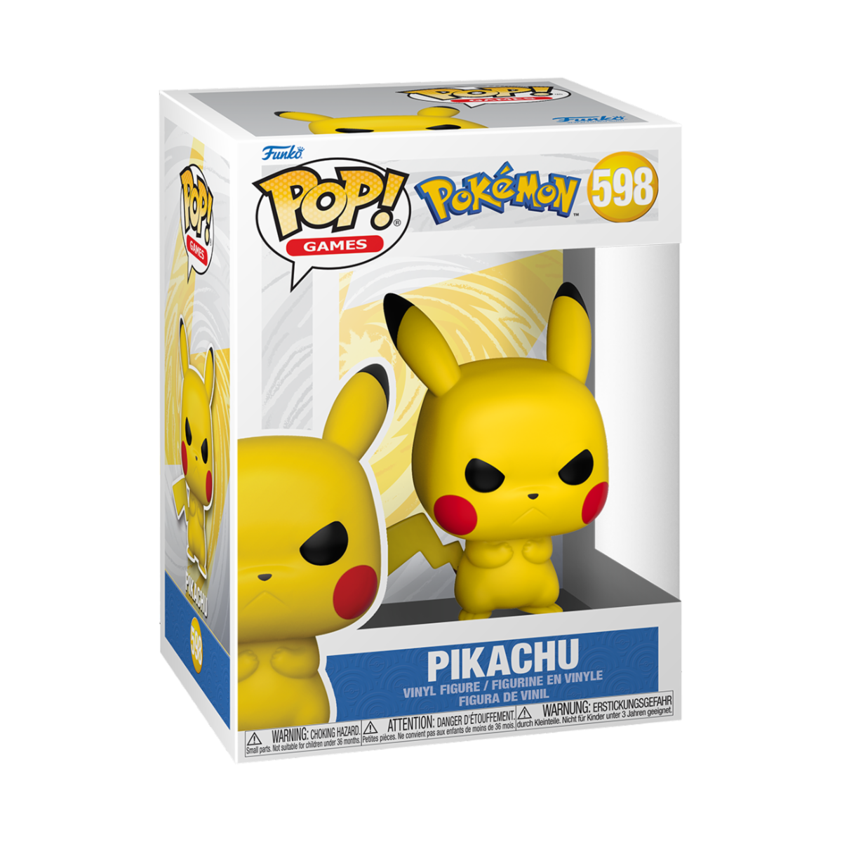 Figúrka Pokémon - Pikachu (Funko POP! Games 598) - Xzone.sk
