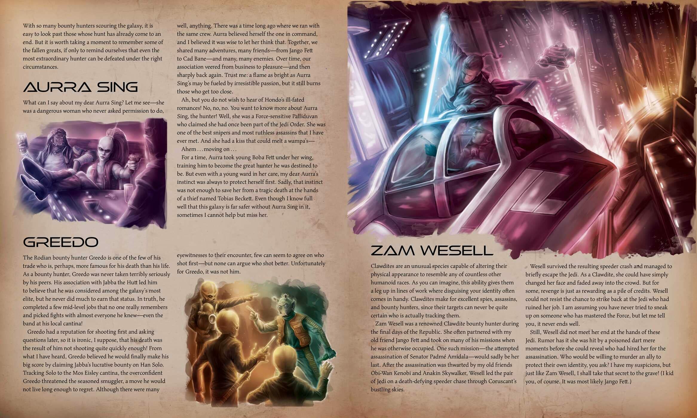 Kniha Star Wars - The Secrets of the Bounty Hunters - Xzone.cz