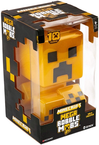 Figurka Minecraft - Bobble Gold Creeper (limitovaný) - Xzone.cz