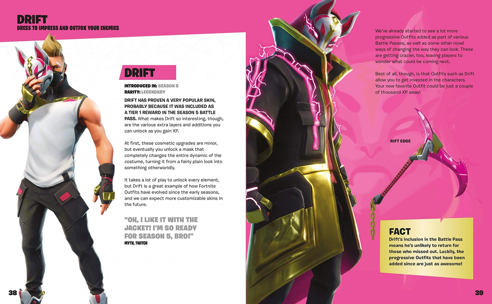 Kniha FORTNITE Official: Outfits: The Collectors' Edition - Xzone.cz