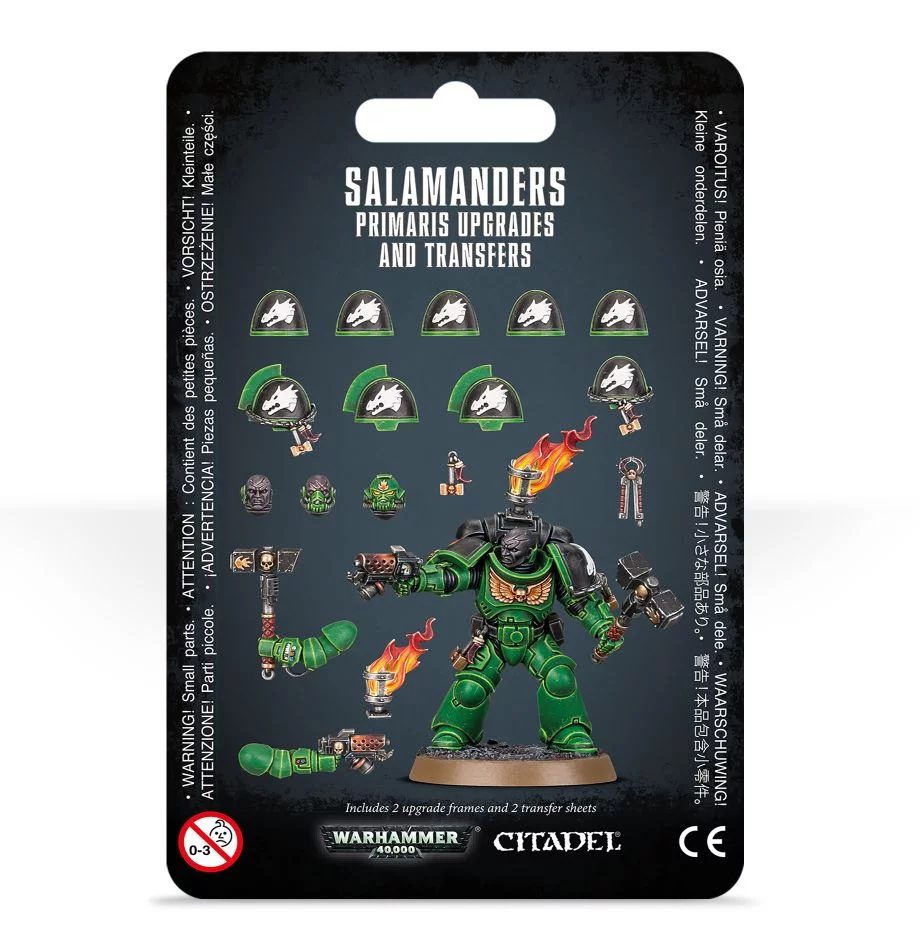 W40k: Salamanders Primaris Upgrades and Transfer - Xzone.cz
