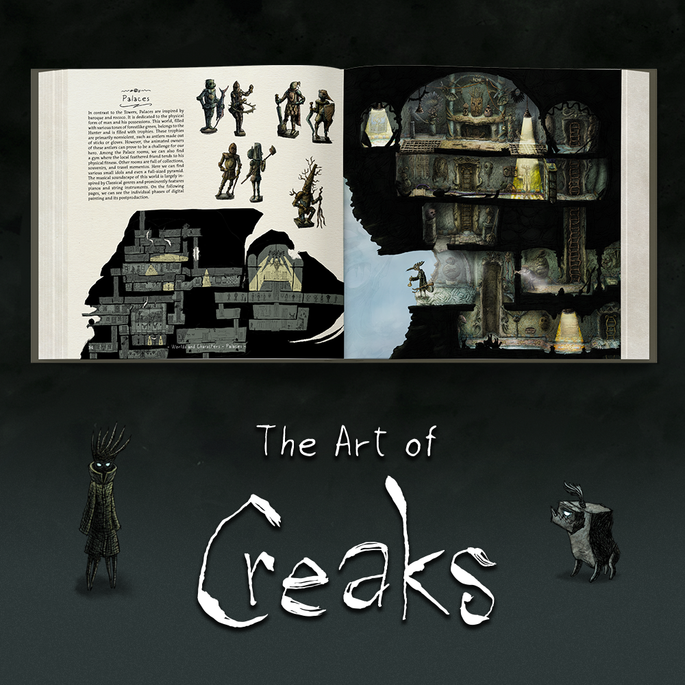 Kniha The Art of Creaks EN - Xzone.cz