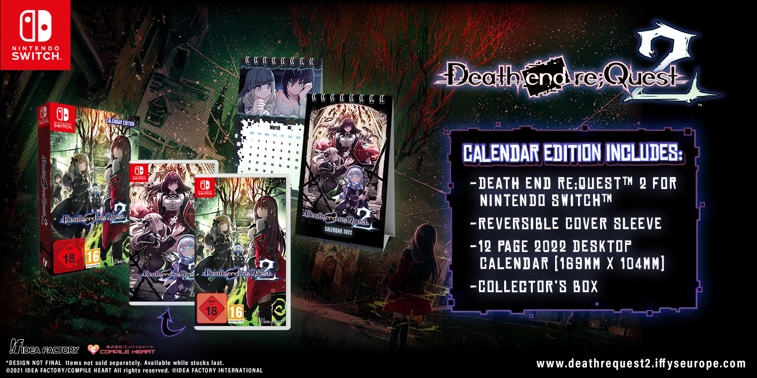 Death end reQuest 2 - Calendar Edition (SWITCH) - Xzone.cz