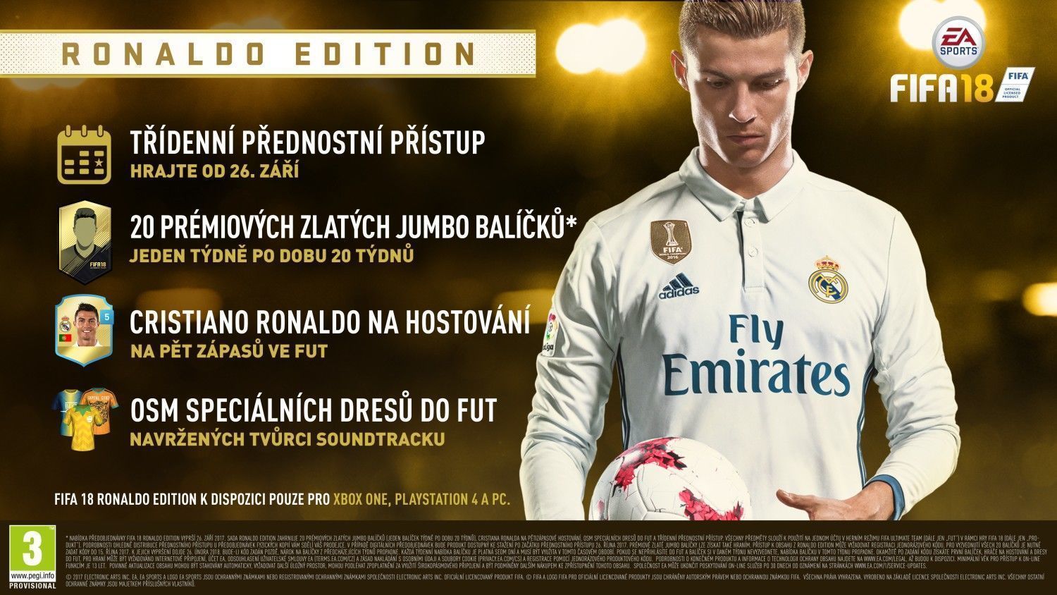 FIFA 18 - Ronaldo Edition (XONE) - Xzone.cz