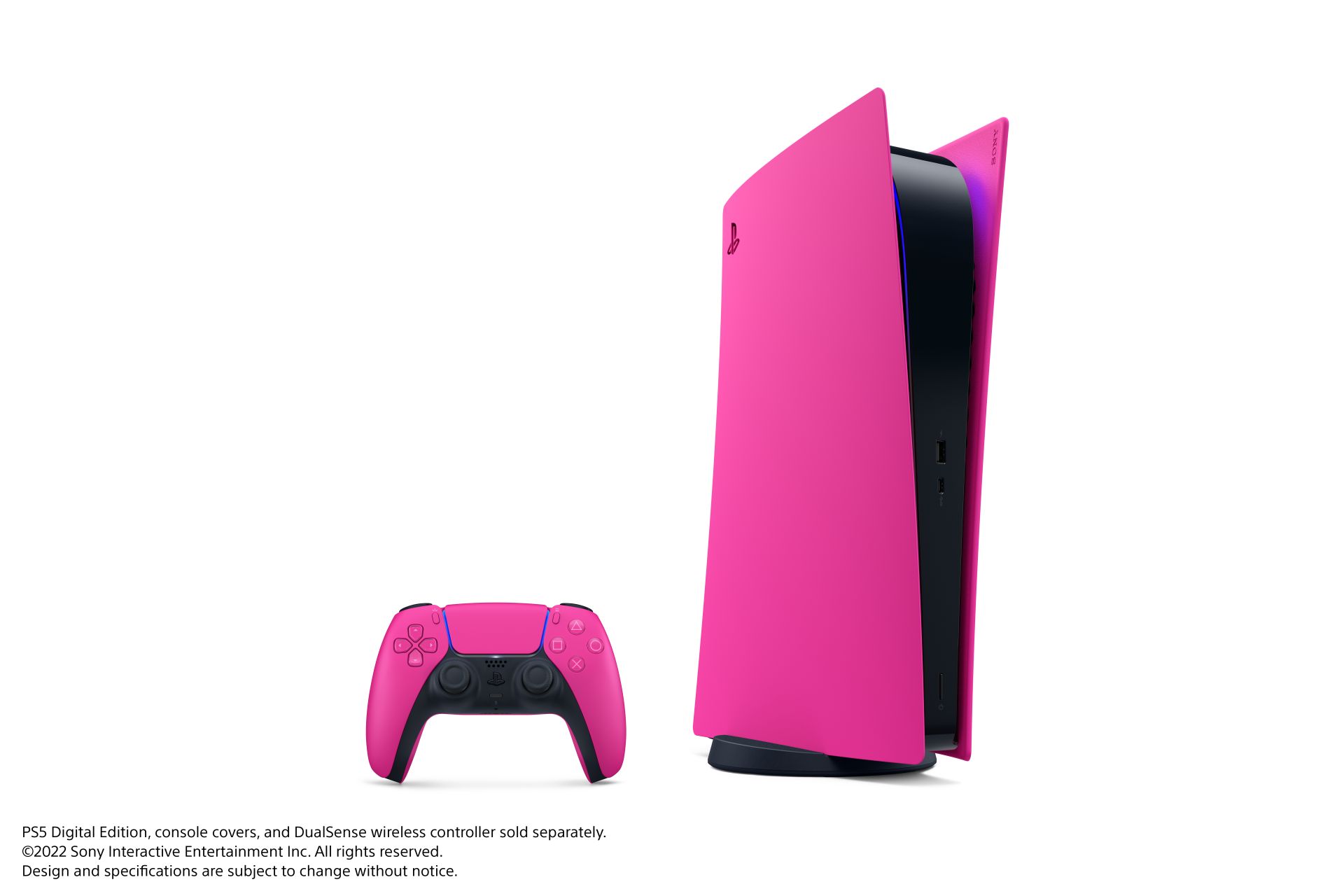 Kryt na konzoli PlayStation 5 Digital Edition - Nova Pink (PS5) - Xzone.cz