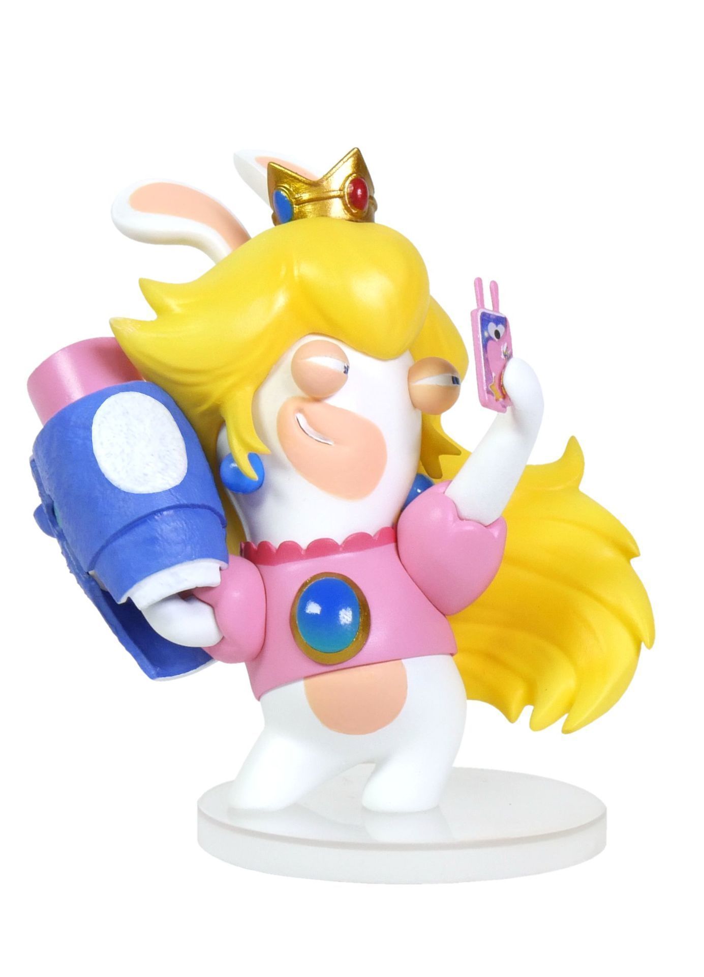 Figurka Mario + Rabbids Kingdom Battle - Rabbid Peach (8 cm) - Xzone.cz