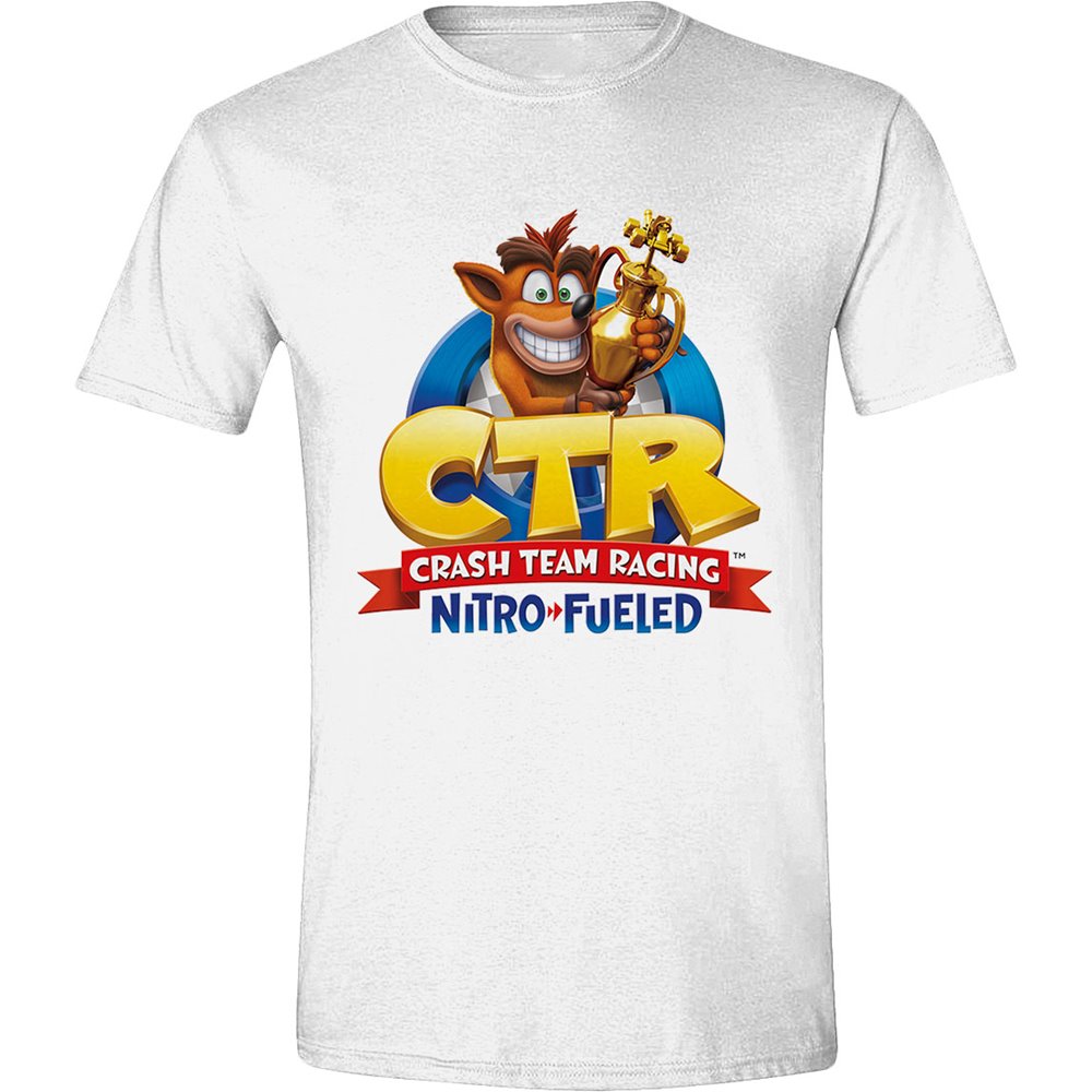 Tričko Crash Team Racing - Nitro Fueled Logo - Xzone.cz