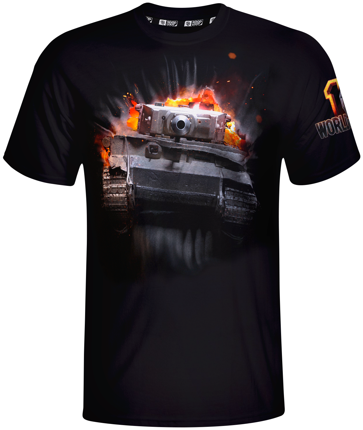 Tričko World of Tanks - 10th Anniversary Tiger (velikost M) - Xzone.cz