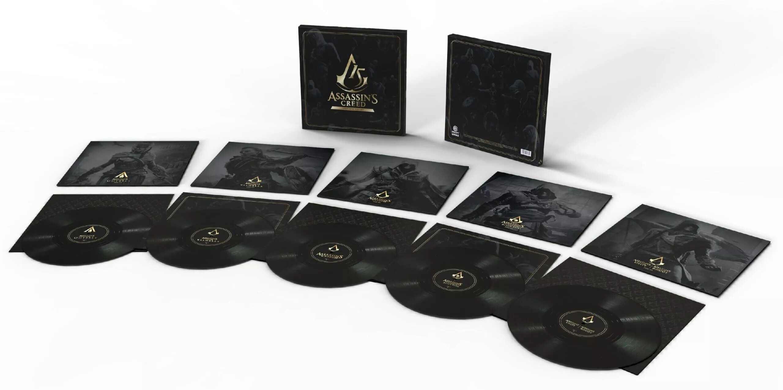 Oficiální soundtrack Assassin's Creed (Leap into History) na 5x LP