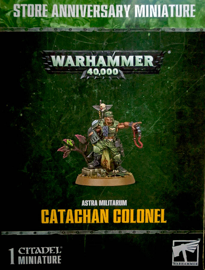 W40k Astra Militarum Catachan Colonel Limited Edition Xzone Cz