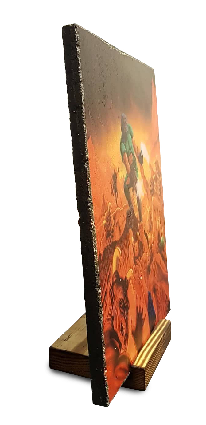 Plakát Doom - Retro (Stone Slab) - Xzone.cz