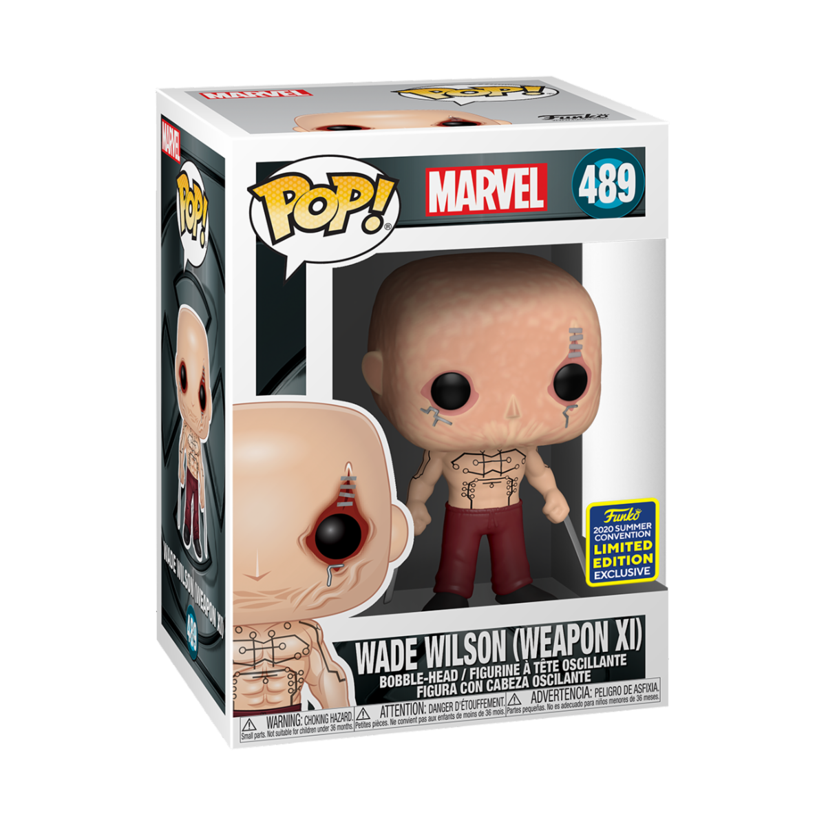 Figurka X-Men - Wade (Funko POP! Marvel 489) - Xzone.cz