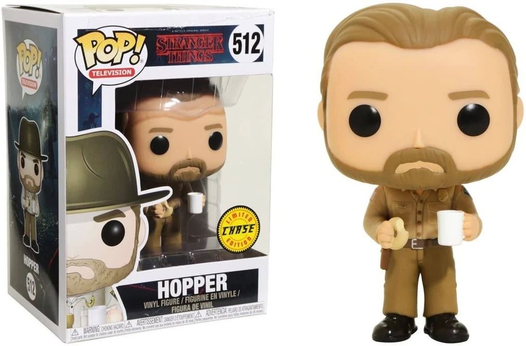 Figurka Stranger Things - Hopper with Donut Chase (Funko POP! Televis