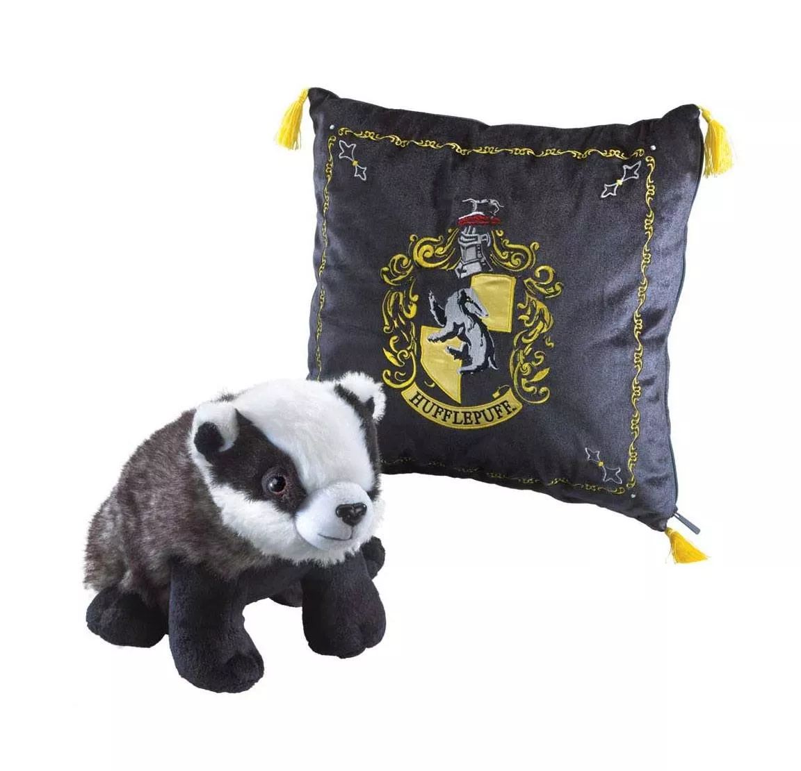 Vankúš Harry Potter - Hufflepuff + plyšák House Mascot - Xzone.sk