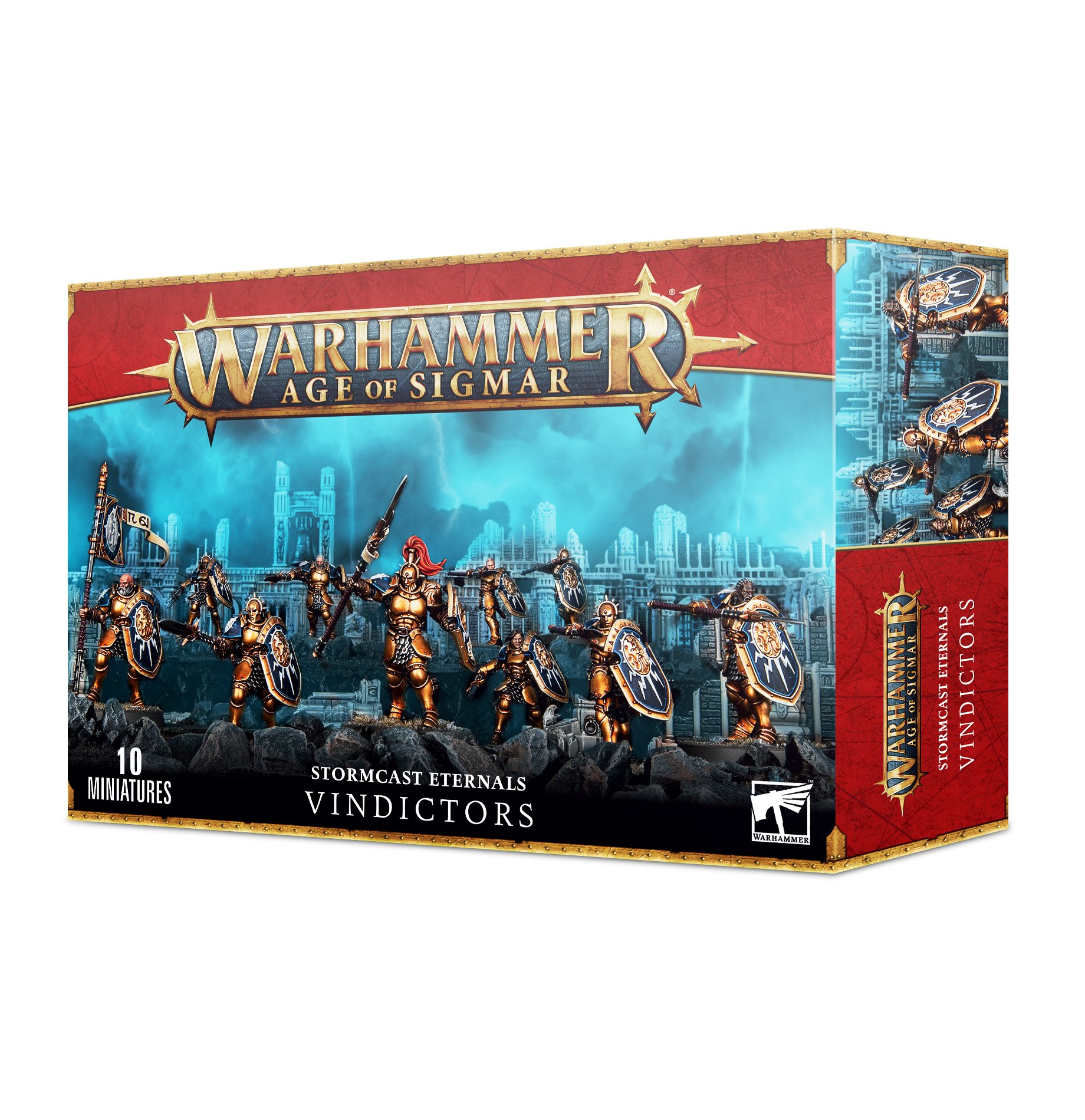 W-AOS: Stormcast Eternals - Vindicators (10 figurek) - Xzone.cz