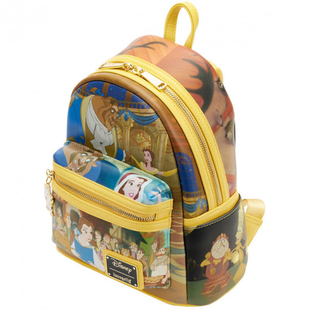 Batoh Disney - Beauty and the Beast Mini Backpack (Loungefly)