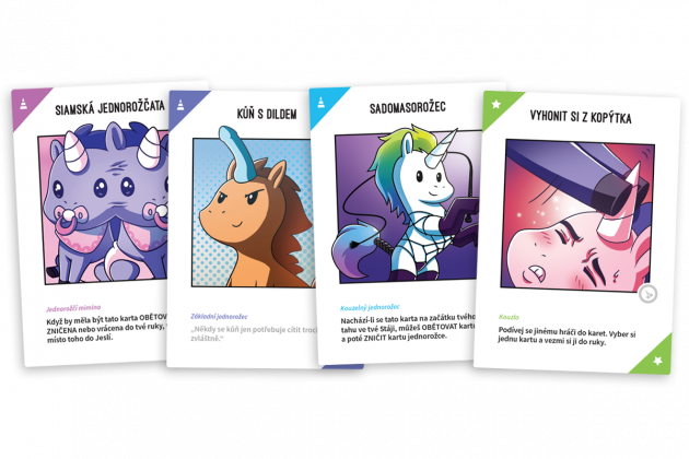 Karetní hra Labilní jednorožci (přisprostlá edice) - Xzone.cz