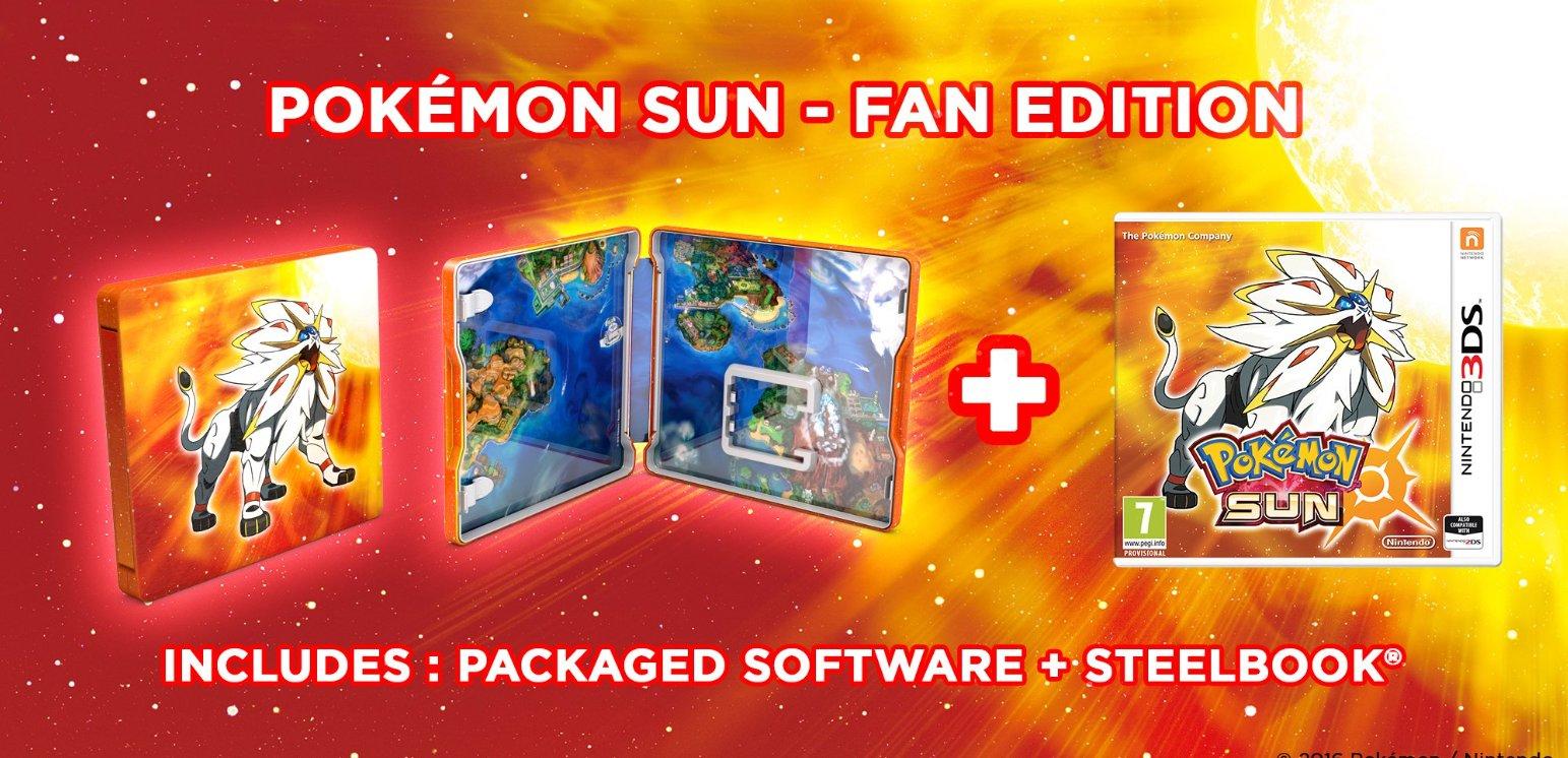 Pokémon Sun - Steelbook Edition (3DS) - Xzone.cz