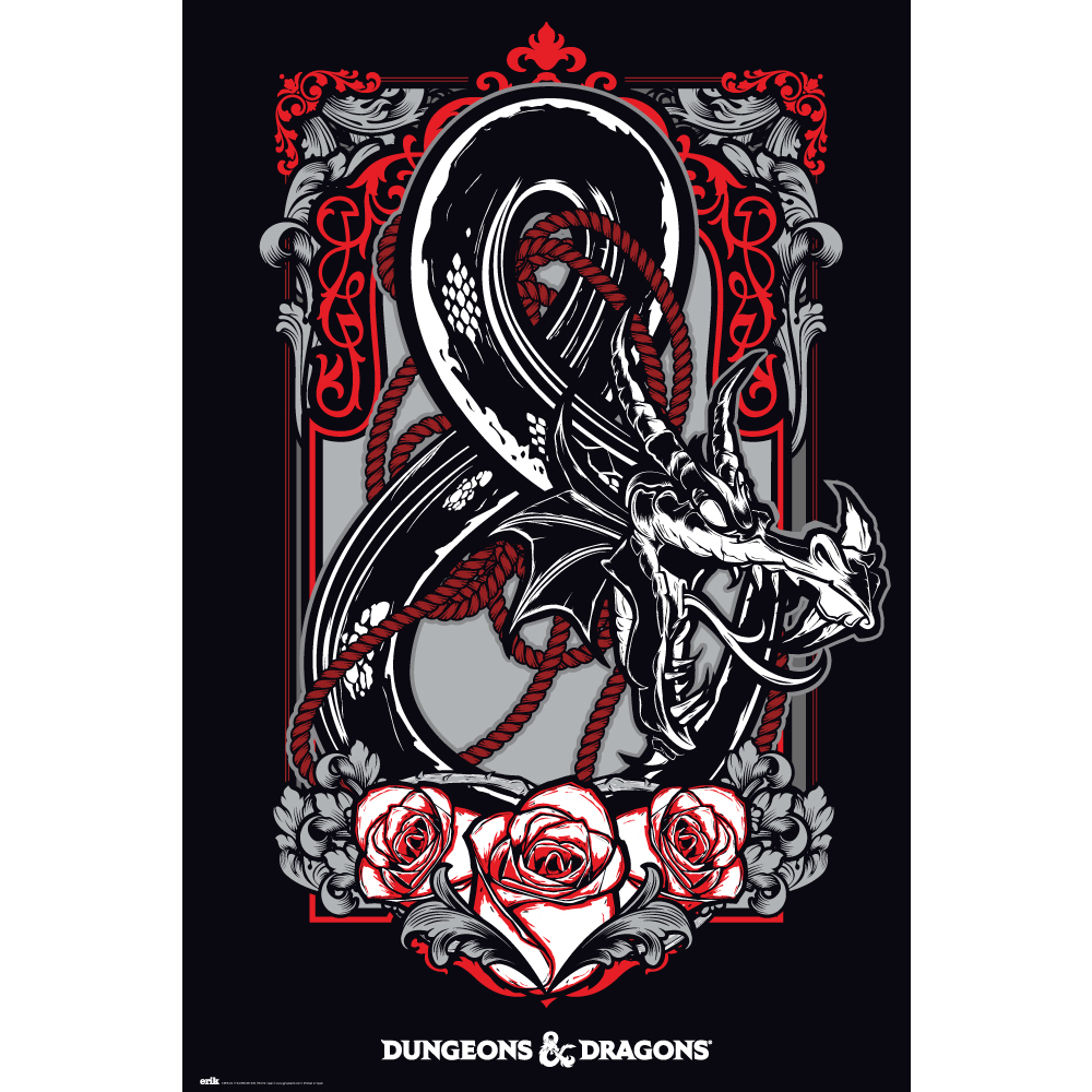 Plakát Dungeons & Dragons - Logo - Xzone.cz