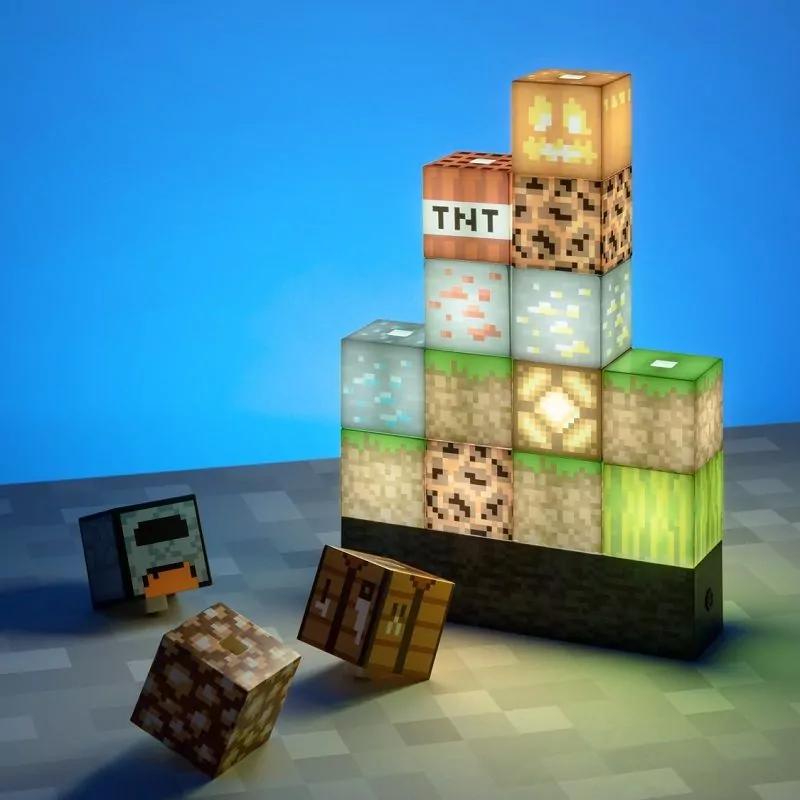 Lampička Minecraft - Block Building Light - Xzone.cz