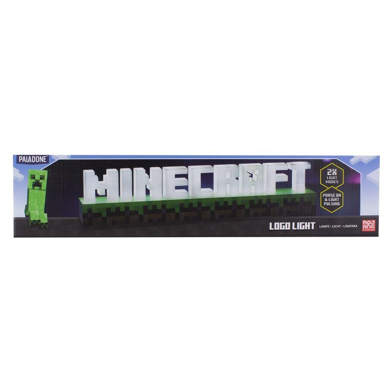 Lampička Minecraft - Logo - Xzone.cz