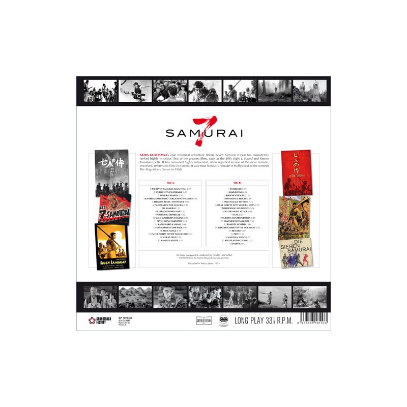 Oficiální soundtrack Seven Samurai na 2x LP - Xzone.cz