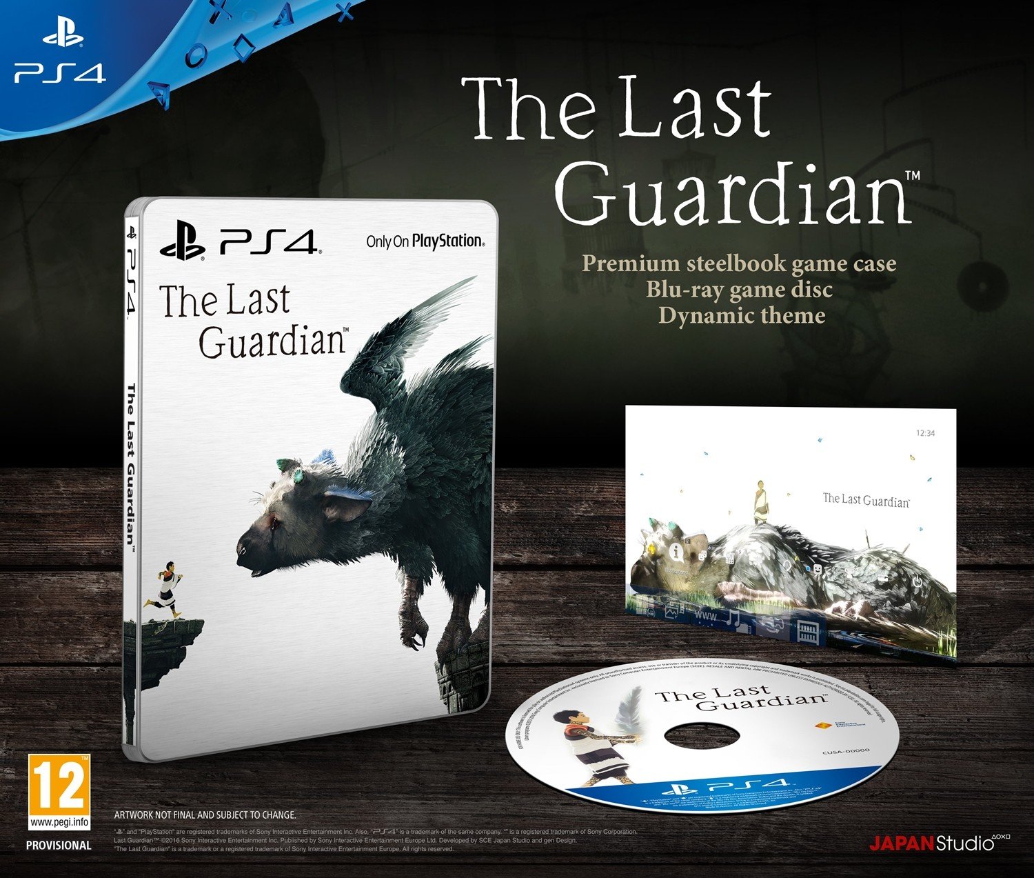 The Last Guardian - Special Edition (PS4) - Xzone.cz
