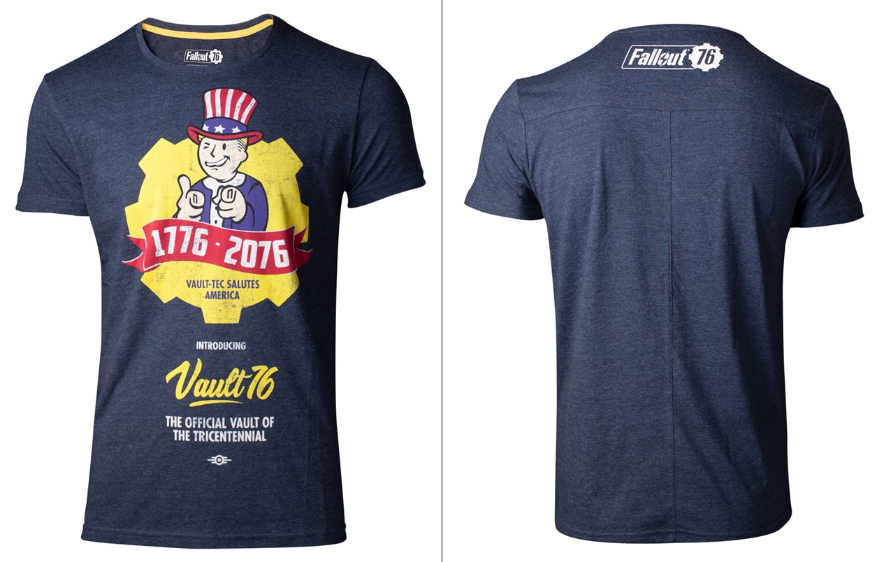 Tričko Fallout 76 - Vault 76 Poster - Xzone.cz