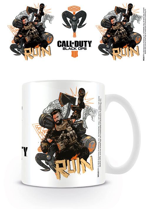 Hrnek Call of Duty: Black Ops 4 - Ruin (bílý) - Xzone.cz
