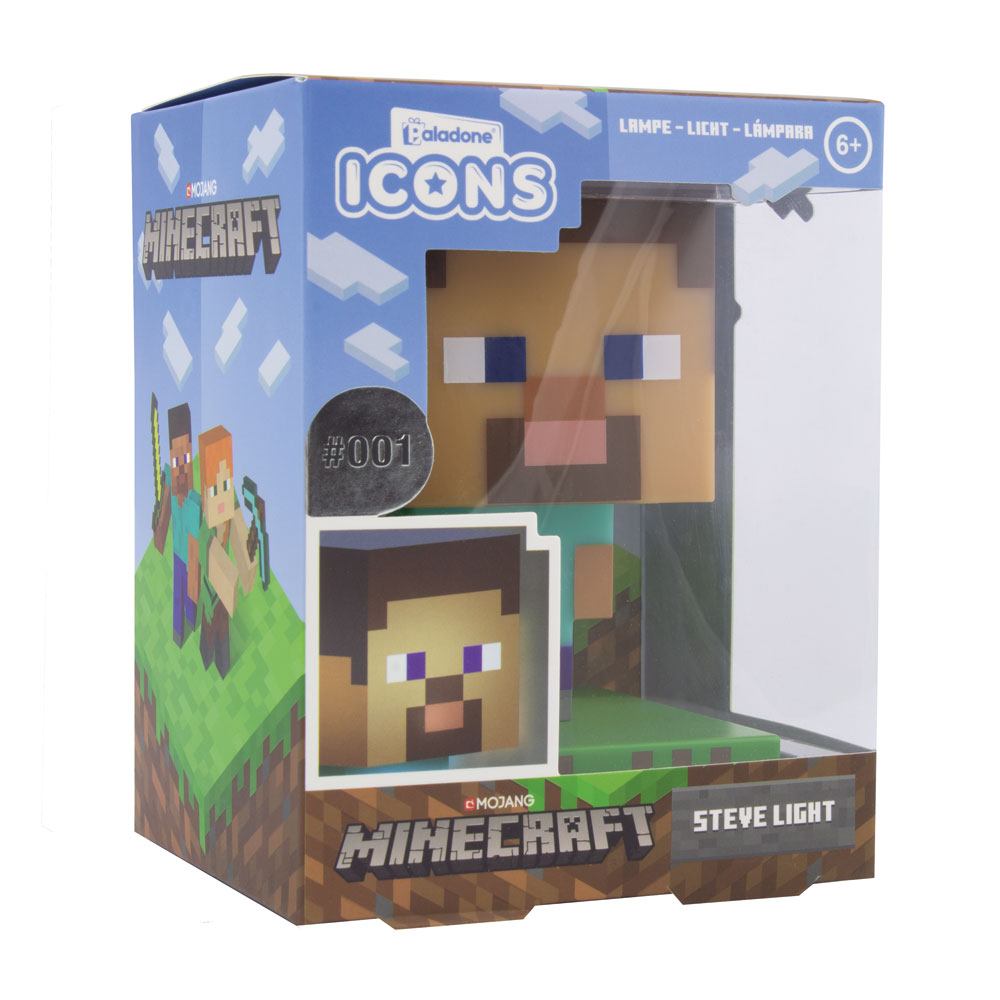 Lampička Minecraft - Steve - Xzone.cz