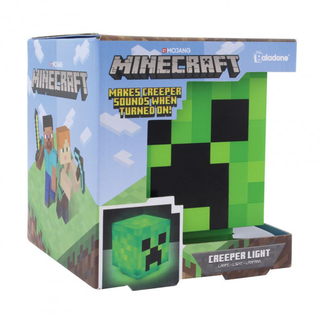 Lampička Minecraft - Creeper - Xzone.cz