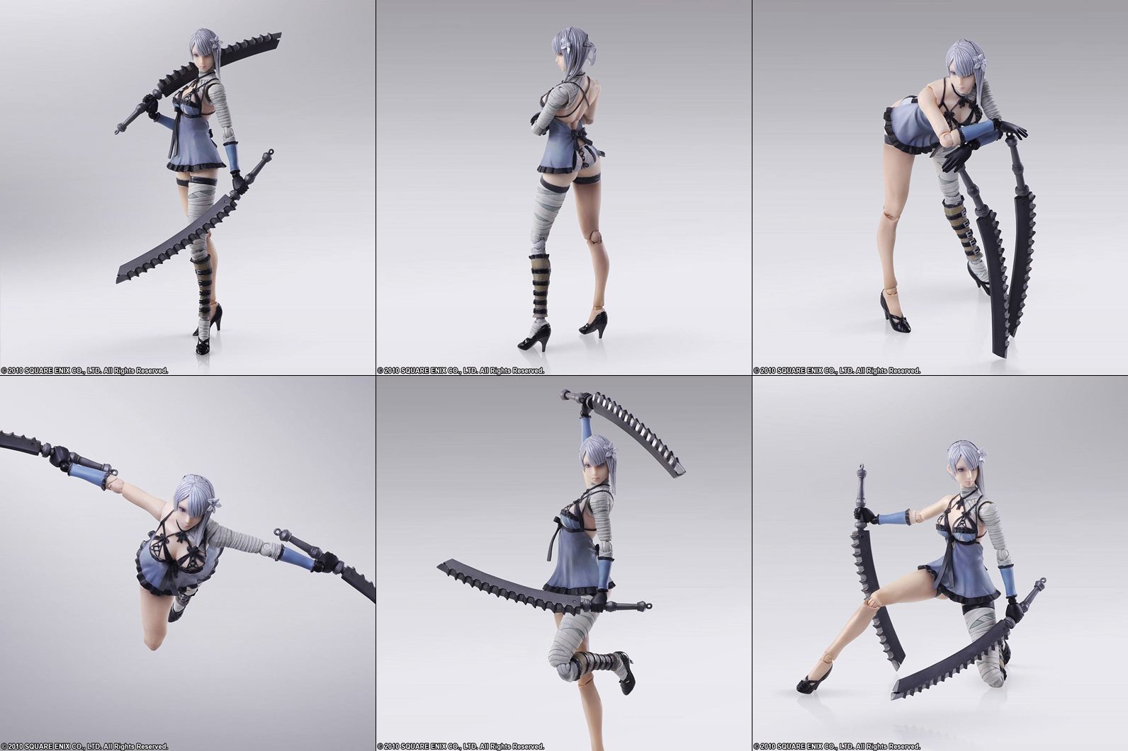 Figurka NieR - RepliCant/Gestalt Bring Arts Action Figure Kaine - Xzone.cz