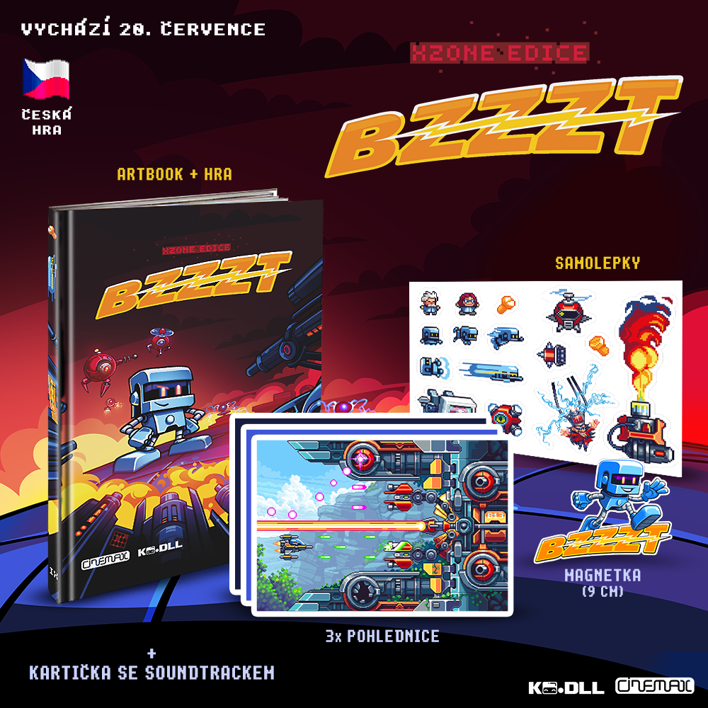 Česká hra Bzzzt vyjde ve fyzické Xzone Edici - Xzone.cz