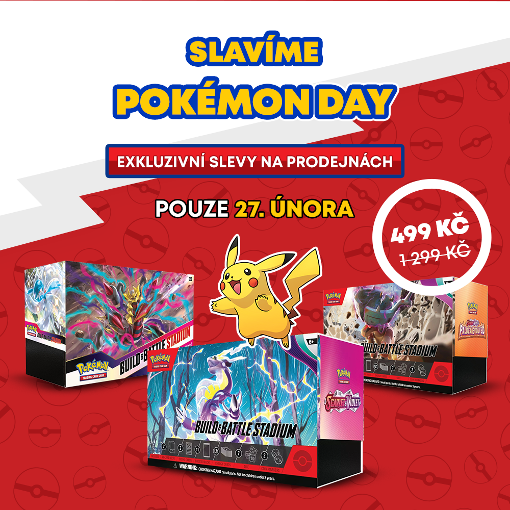 Pokémon TCG slevy na prodejnách - Xzone.cz
